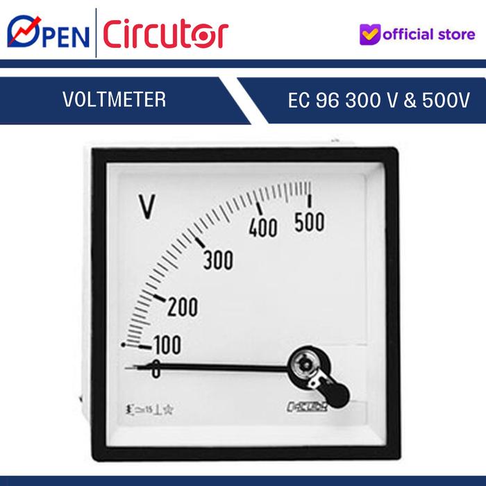 Jual VOLT METER EC 96 300V, 500V CIRCUTOR - 500V - Jakarta Pusat - PUMA ...