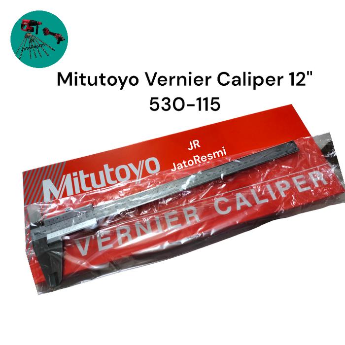 Jual Mitutoyo Vernier Caliper 12" 530-115 Sketmat Mitutoyo 12" Jangka ...