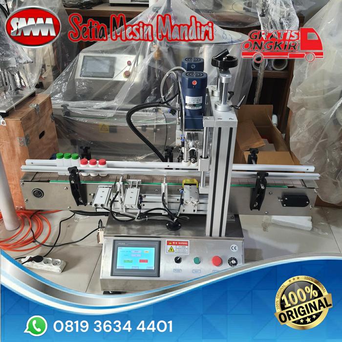 Jual Mesin Capping Otomatis Penutup Botol Plastik Conveyor - Jakarta ...