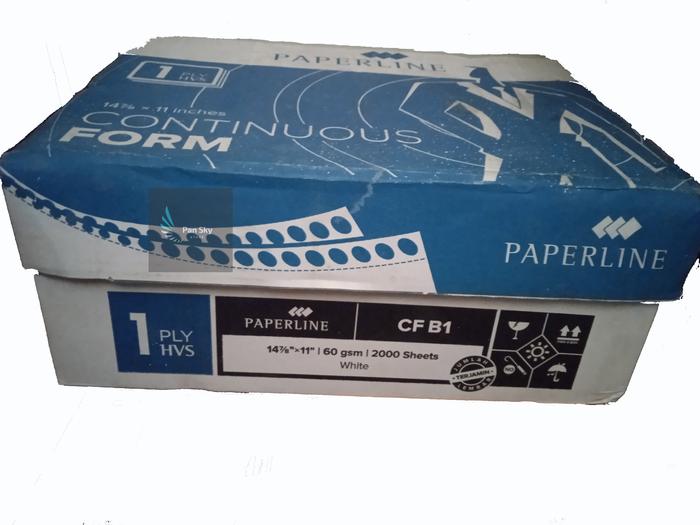 Jual Kertas Continuous Form HVS CF B1 Paperline 14 7/8 x 11 inch 1 ply ...