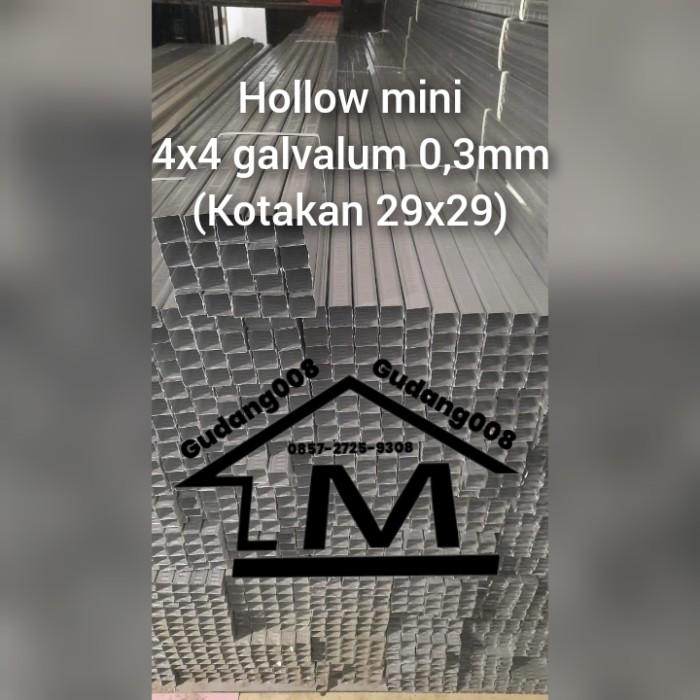 Jual Hollow 4x4 Galvalum profil 0.3mm ATUBE / hollow mini / hollow ...