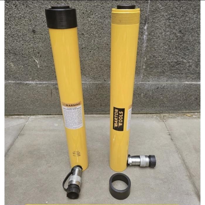 Jual Hydraulic Cylinder 10 Ton 356mm RC-1014 BARTON Hidrolik Jack 10T ...