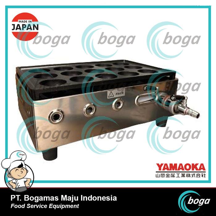 Jual YAMAOKA TAKOYAKI COOKER Y-03D-LP-01 / GAS TAKOYAKI COOKER ...