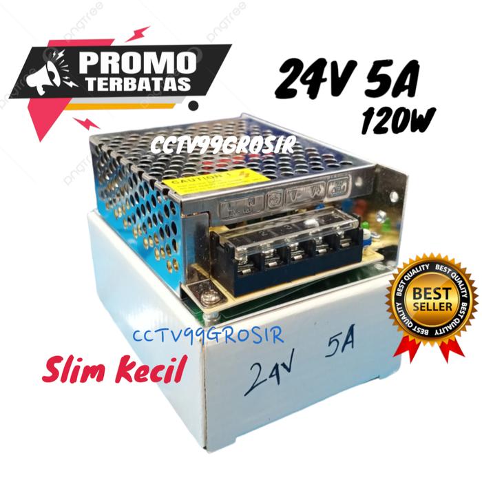 Jual Switching Power Supply PSU 24V 5A High Quality, 24 Volt 5 Ampere ...