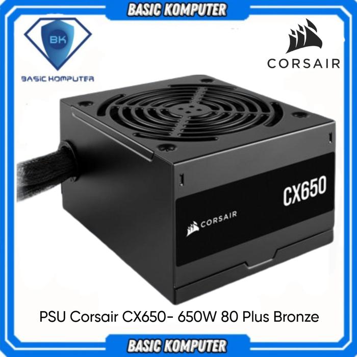 Jual PSU Corsair CX650 - 650W 80 Plus Bronze Power Supply - Jakarta ...