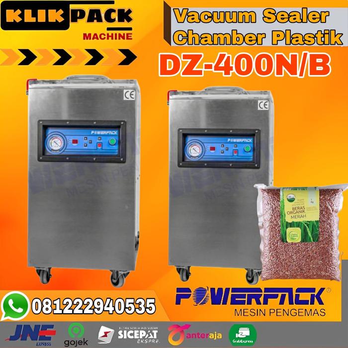 Jual Mesin Vacuum Sealer Chamber Hampa Udara Double Seal Vertikal DZ ...