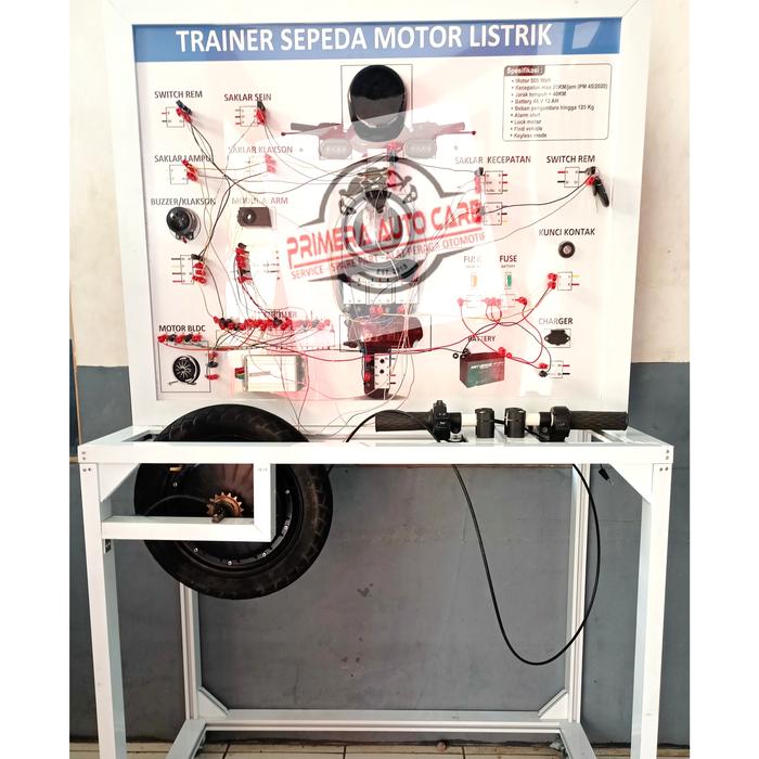 Jual Trainer Sepeda Motor Listrik Simulator Alat Peraga Konversi - Kota ...