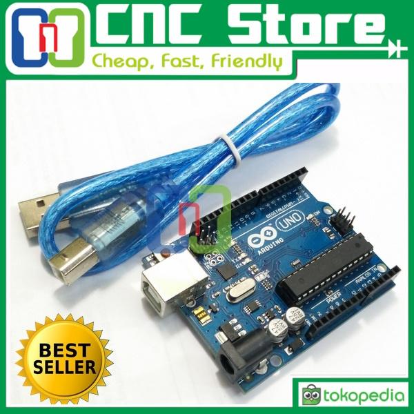 Jual Arduino UNO R3 ATMEGA328P-PU ATMEGA 16U2 COMPATIBLE BOARD PLUS ...