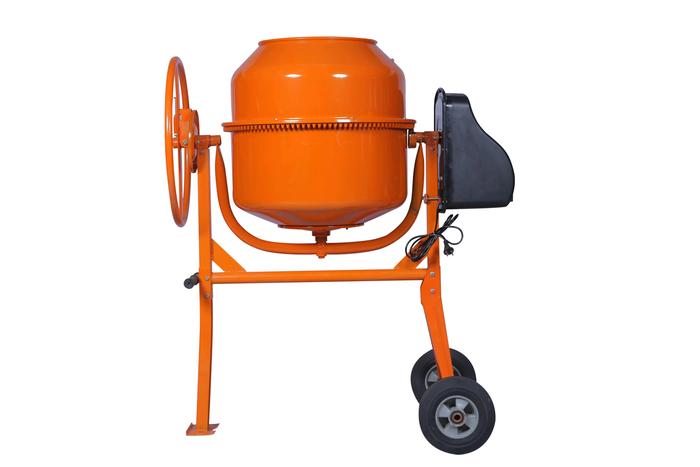 Jual Dutec Mini Mesin Pengaduk Semen Elektrik Molen Concrete Mixer 120 ...
