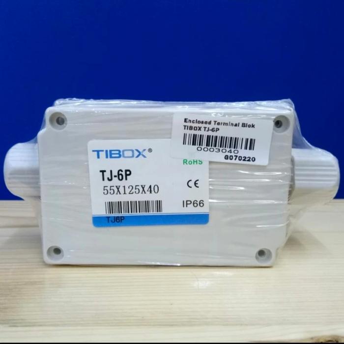 Jual TIBOX PVC TJ-6P 55x125x40 (include 6 terminal) - Jakarta Barat ...