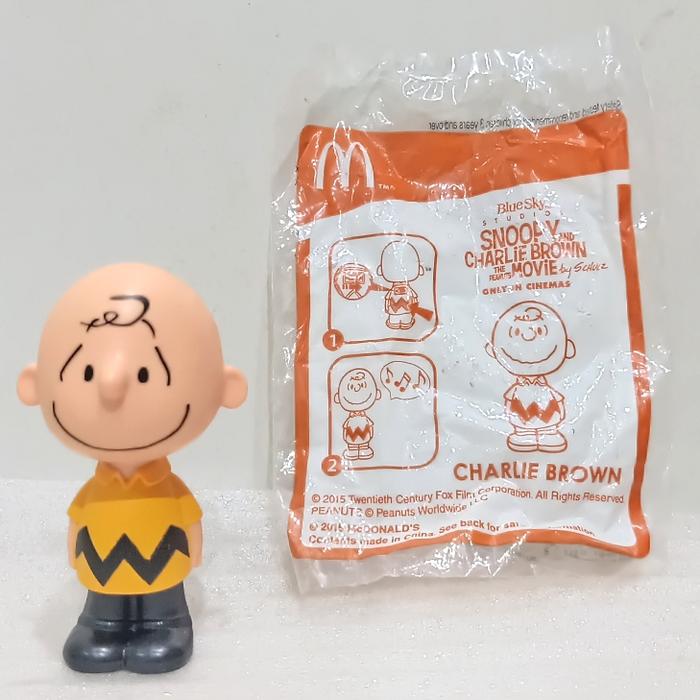 Jual Happy Meal Snoopy And Charlie Brown The Peanuts Movie Charlie ...