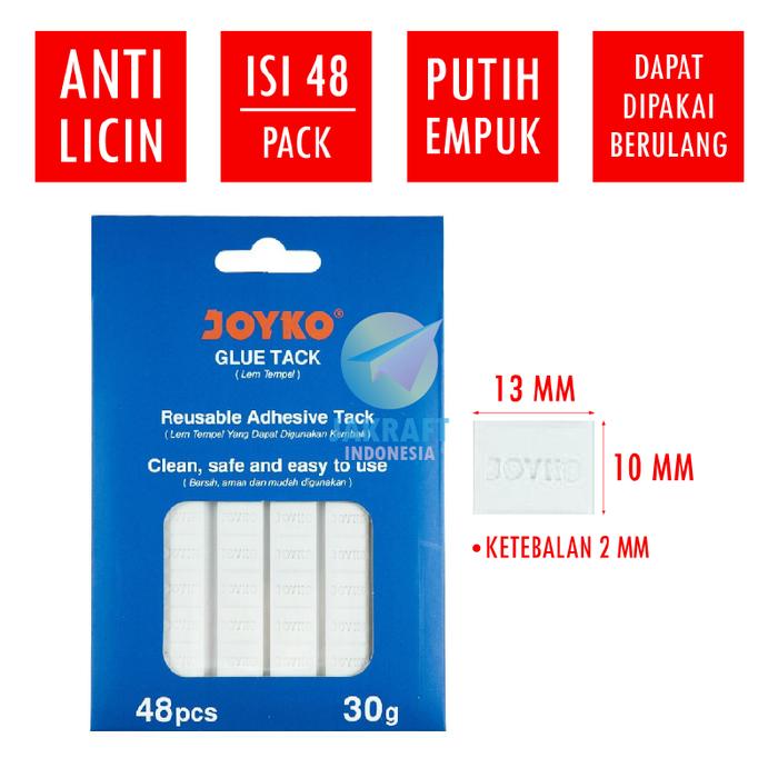 Promo Double Tape Busa Anti Licin JOYKO GLTK-1001 Ala BANTEX Glue Tack All - Jakarta Barat ...