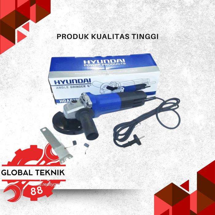 Jual HYUNDAI HDAG100 Mesin Gerinda Tangan 4 Inch - Potong Slep Besi ...