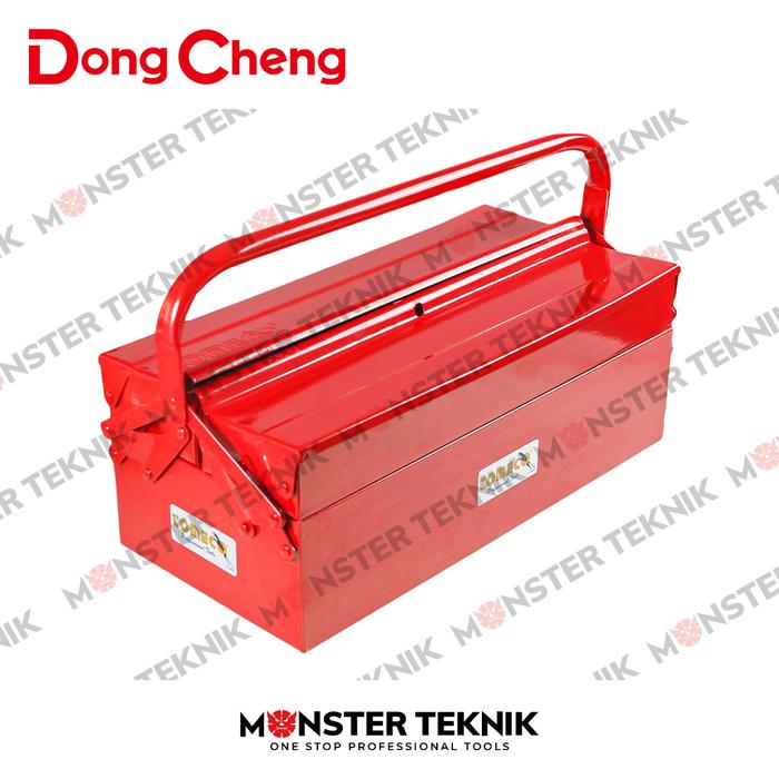 Jual Tool Box 2 Susun Besi Tomeco XTB 125 Toolbox 430x160x200mm Kotak ...