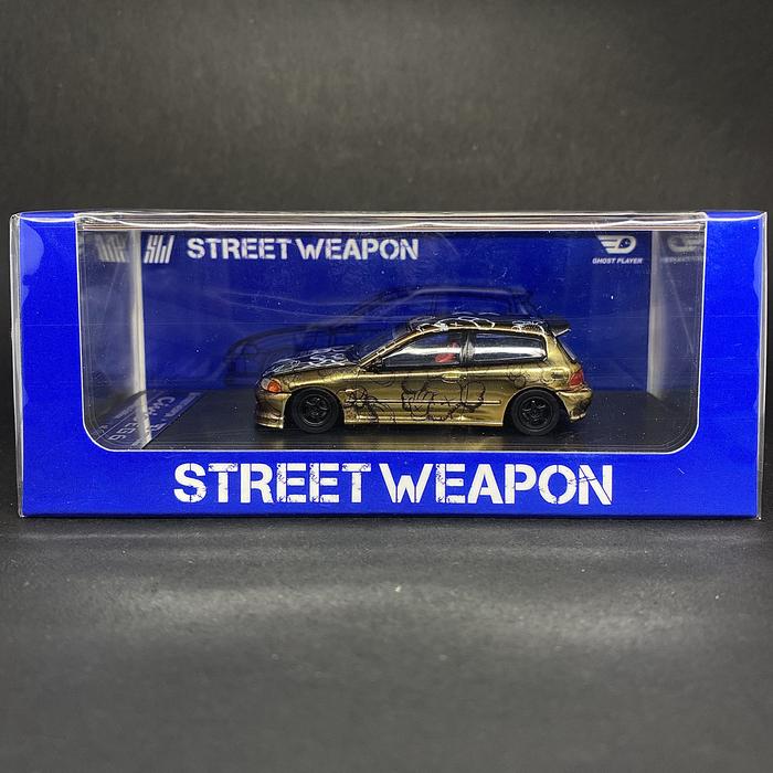 Jual Street Weapon Honda Civic EG6 Type R x KAWS Gold Chrome Limited ...