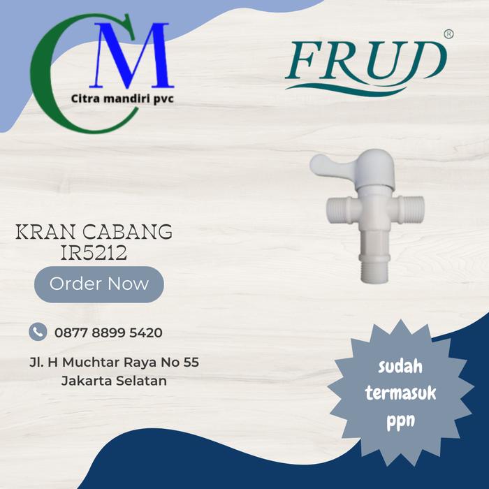 Jual Kran Air Plastik - IR5212 - Frud - Jakarta Selatan - Citra Mandiri ...