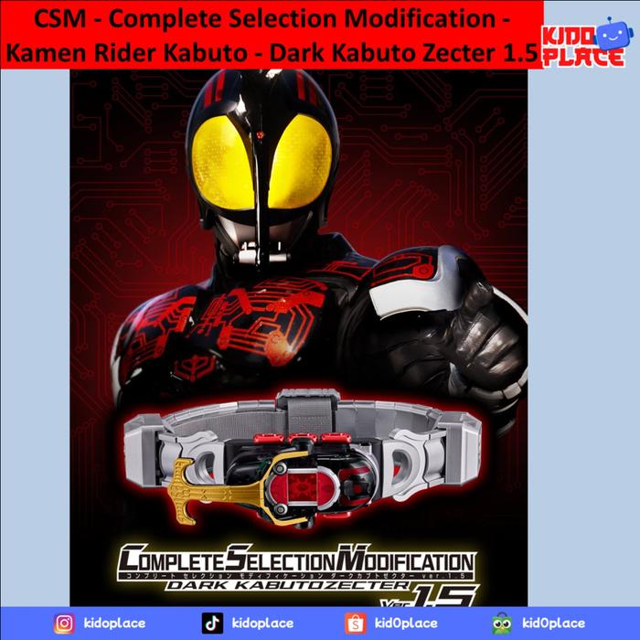 Jual CSM - Complete Selection Modification - Kamen Rider Kabuto - Dark Kabuto Zecter 1.5 - Kab ...