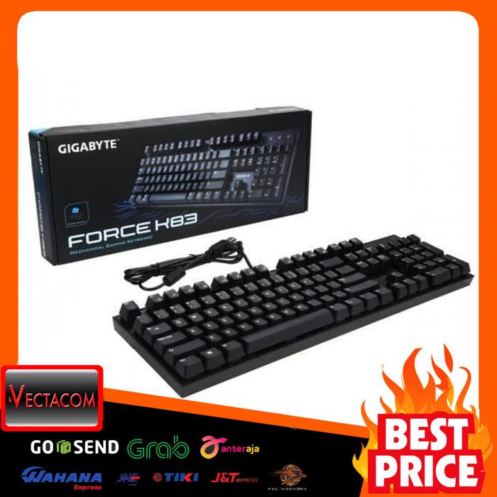 Jual Keyboard Gaming Gigabyte GK-FORCE K83 Mechanical Blue Switch ...