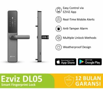 Jual EZVIZ SMART LOCK DL05 CREATING EASY SMART HOMES SECURITY ...
