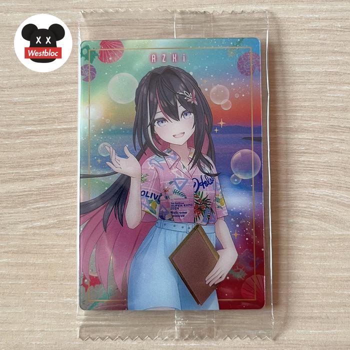 Jual AZKi Hololive Super Expo 2024 Wafer Card Vol.1 Bandai Namco Official Merchandise Goods TCG ...