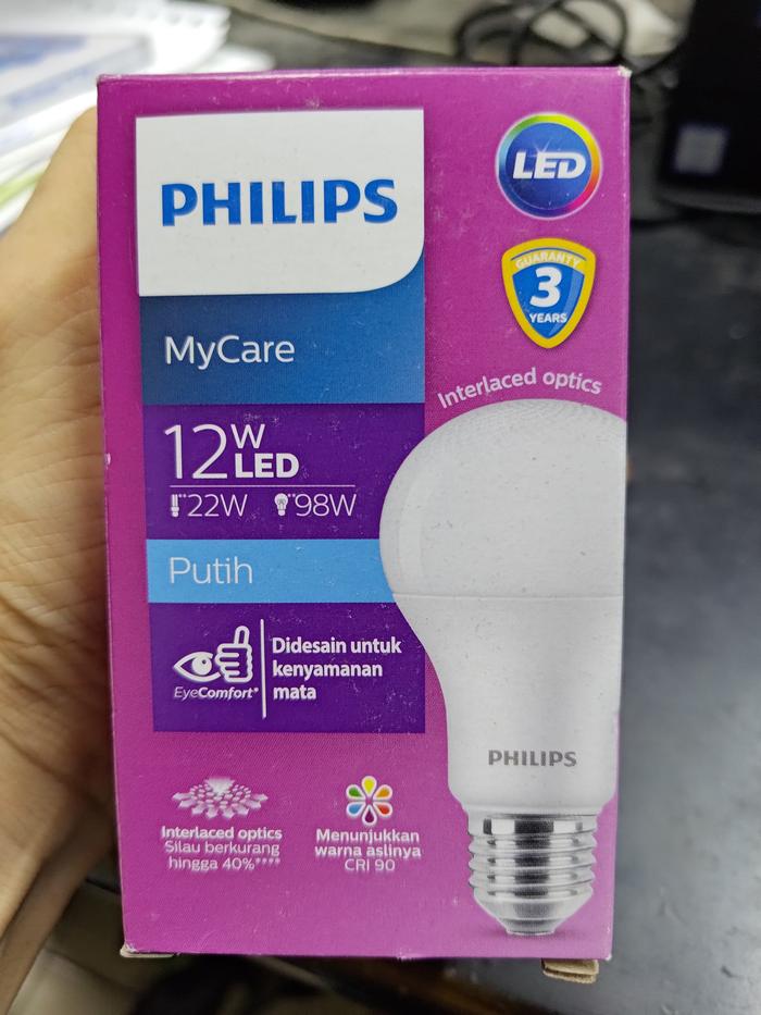 Jual PHILIPS Lampu LED MyCare 12W Bohlam LED Bulb My Care 12 Watt W - Jakarta Pusat - Mrkian ...