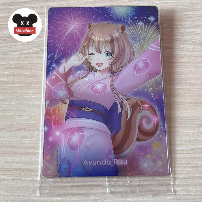 Jual Ayunda Risu Hololive Summer Kimono Yukata Wafer Card Vol.3 Bandai Namco Official ...
