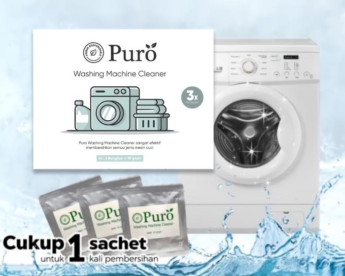 Jual Puro Washing Machine Cleaner Box ( Isi 3 pcs ) - Kab. Tangerang ...