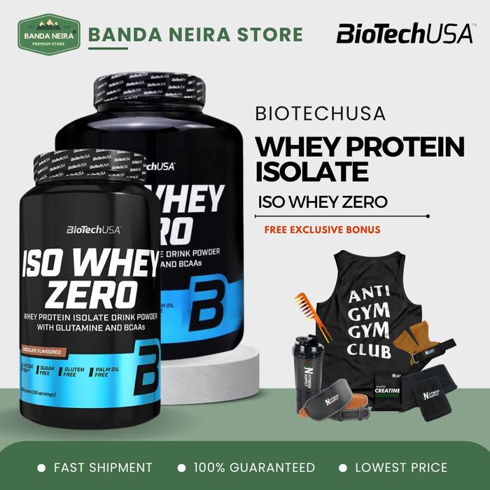 Jual BIOTECH USA BIOTECHUSA Iso Whey Zero Protein Isolate - Jakarta ...