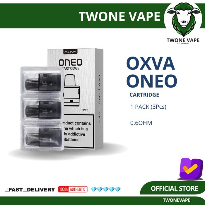 Jual Oxva Oneo Cartridge Authentic PER PACK - 1 PACK / 3 PCS - 0.6OHM ...