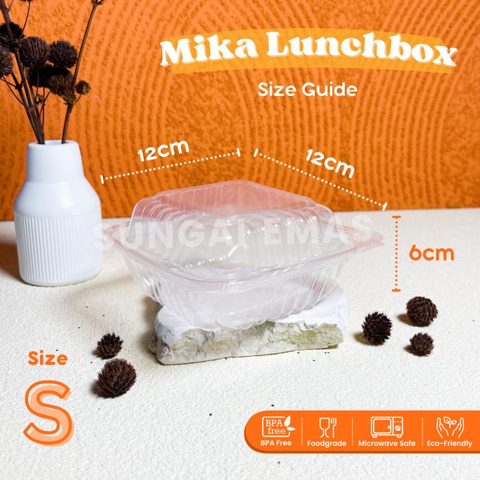 Promo Mika Lunch Box Plastik Food Grade / Food Pack Kotak Kemasan ...