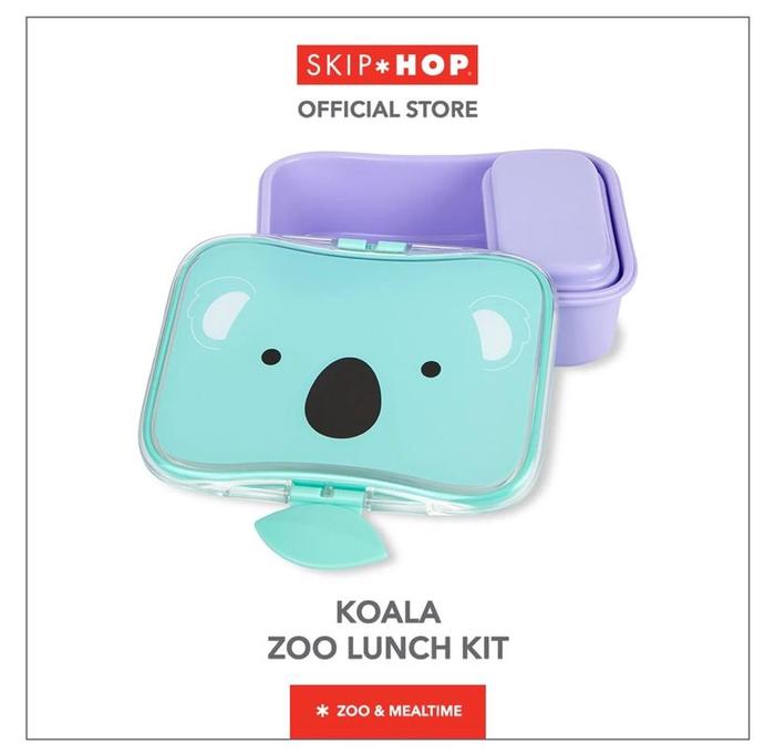 Jual SKIPHOP ZOO LUNCH KITS / TEMPAT MAKAN ANAK SEKOLAH / KOTAK BEKAL ...