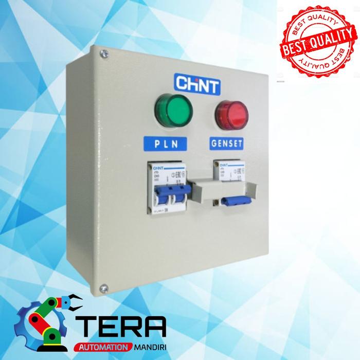 Jual Panel Interlock Switch PLN - Genset CHINT 2P OHM Saklar Switch ...