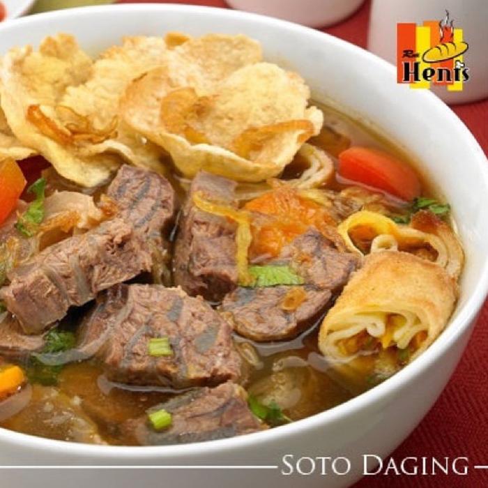 Jual Henis Menu Makanan Utama A La Carte Lauk Pauk - Soto Mie - Jakarta ...