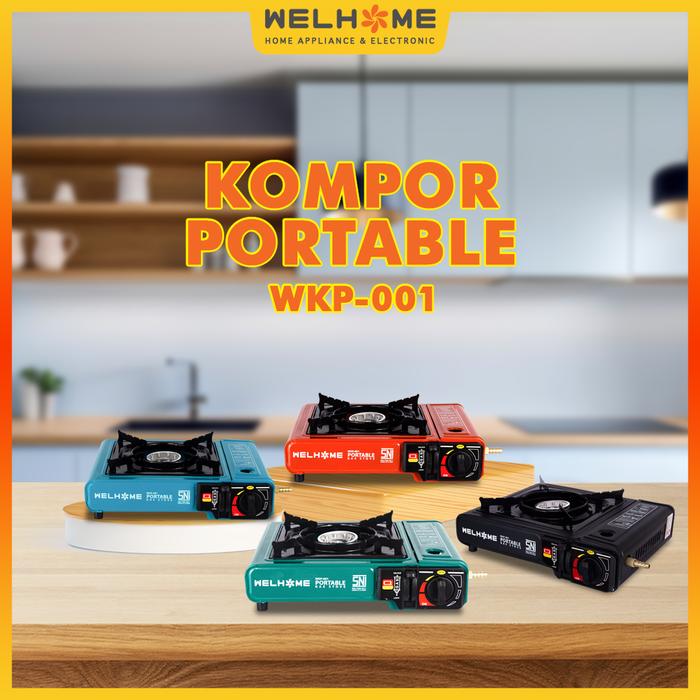Jual Kompor Gas Portable Welhome Camping 2 in1 WKP-001 - Jakarta Barat - Welhome Official Store ...