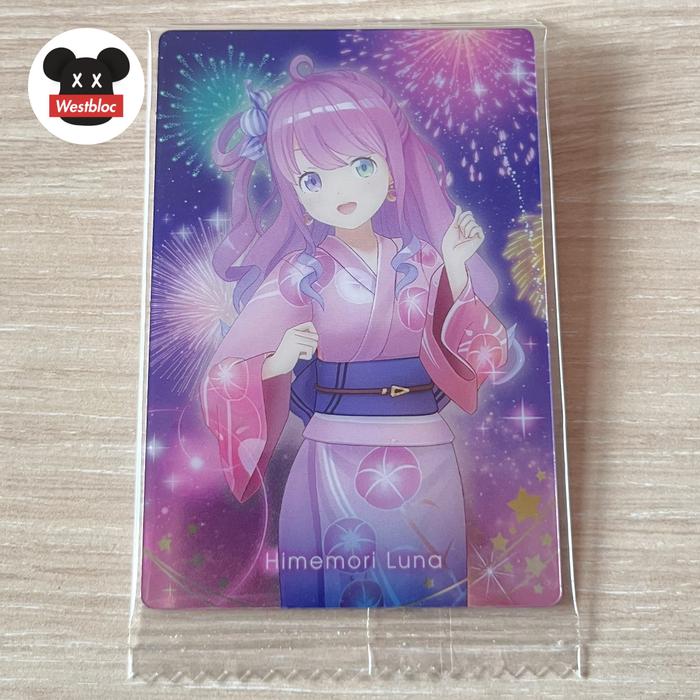 Jual Himemori Luna Hololive Summer Kimono Yukata Wafer Card Vol.3 Bandai Namco Official ...