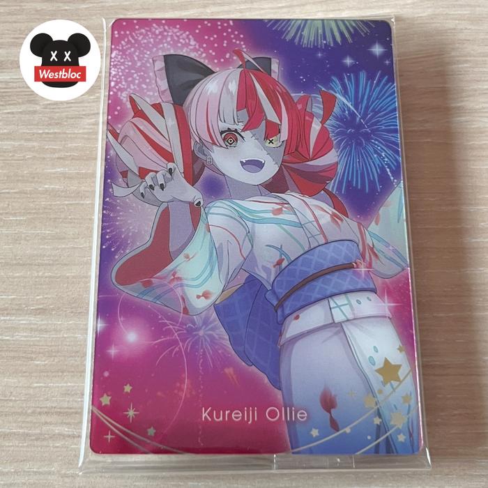 Jual Kureiji Ollie Hololive Summer Kimono Yukata Wafer Card Vol.3 Bandai Namco Official ...