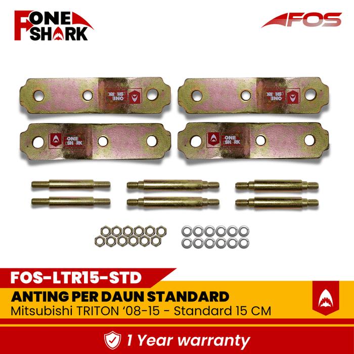 Jual Anting Shackle Per Daun Belakang PREMIUM FOS F-One Shark ...