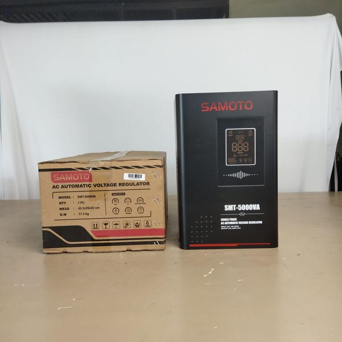 Jual samoto stabilizer 5000VA SERVO MOTOR SINGEL PAHSE - Kota Semarang ...