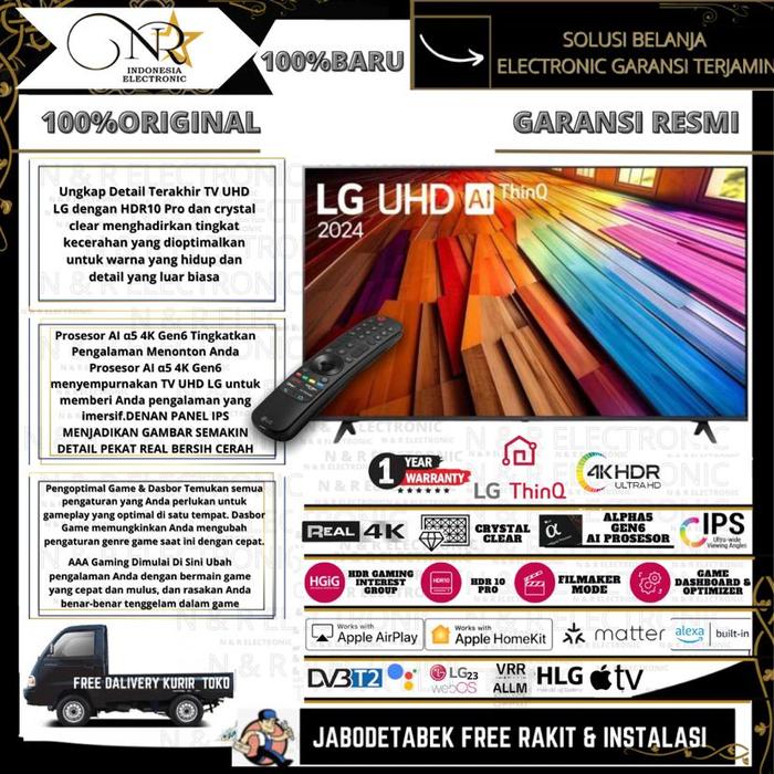Promo LG 70UT8050PSB SMART TV 70 INCH 2024 - Jakarta Selatan - NR ...