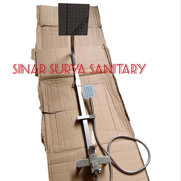 Jual Shower tiang kotak stainless sus 304 / shower column minimalis ...