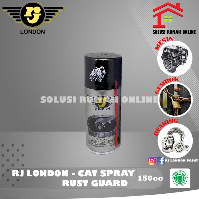 Jual RJ London Rust Guard Spray Pelumas Anti Karat 150cc 400 cc Cat ...