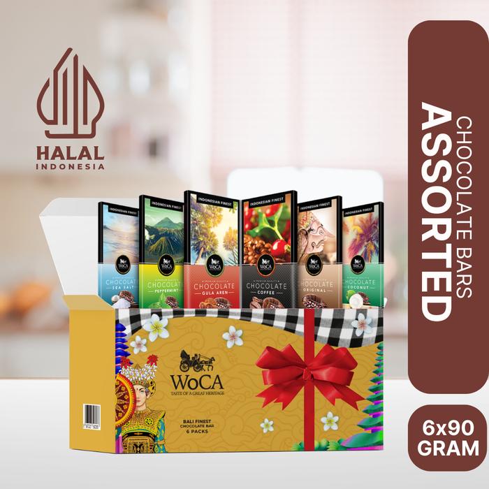 Promo WoCA Assorted Premium Chocolate Bar - Coklat Aneka Rasa - Kota ...