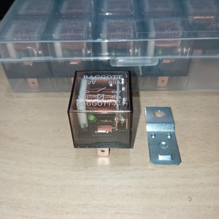 Jual Relay 4 kaki / Relay 12 volt / socket relay anti panas / indikator ...