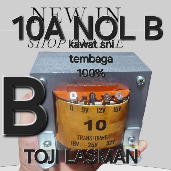 Jual NOL 10A travo trafo power supply adaptor nol 10 a murni besar ...