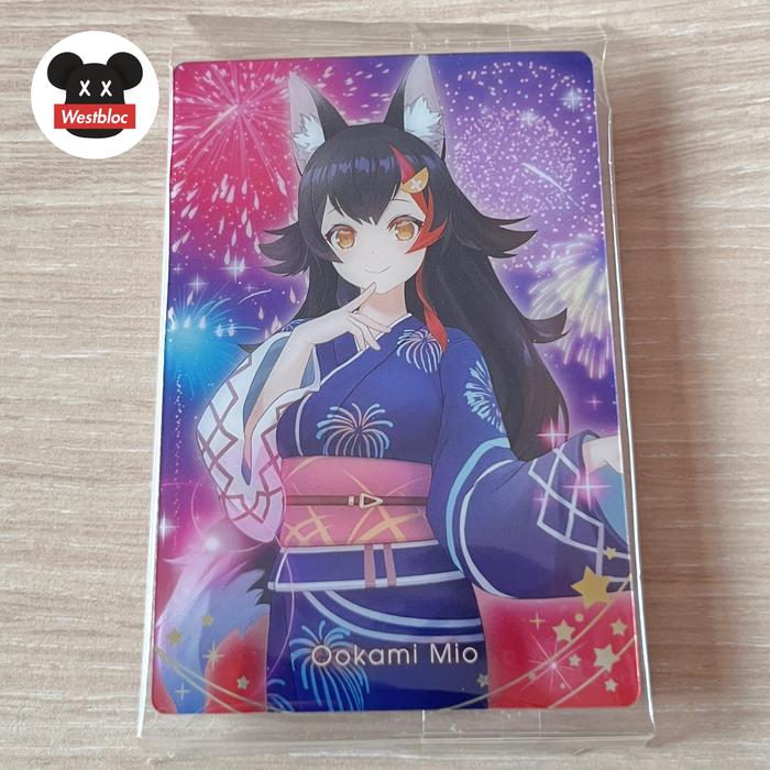 Jual Ookami Mio Hololive Summer Kimono Yukata Wafer Card Vol.3 Bandai Namco Official Merchandise ...
