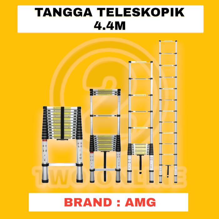 Jual TANGGA Telescopic Ladder 4,4 Meter 4.4m teleskopik - Jakarta Utara ...