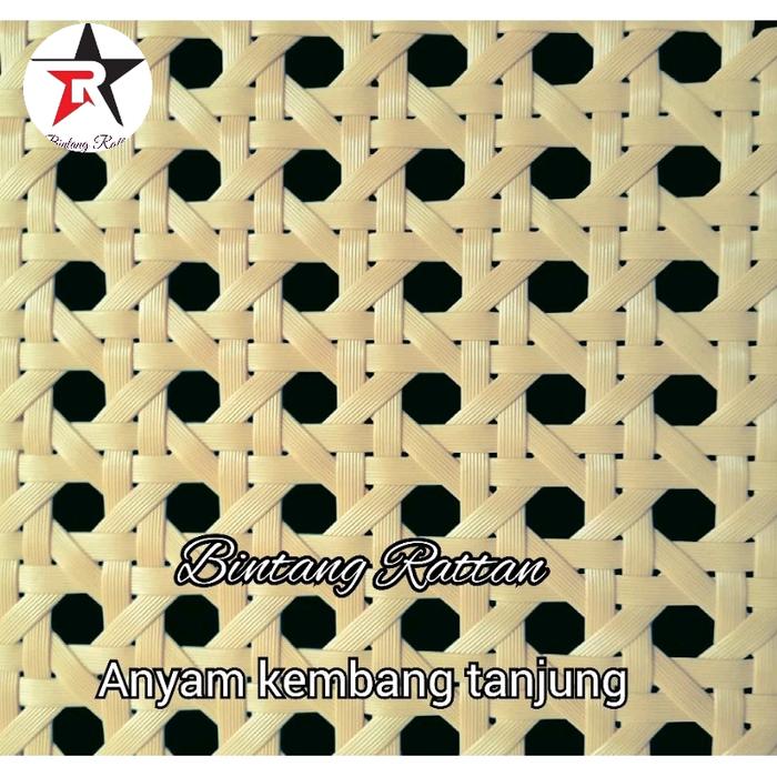 Jual Anyaman Rotan Sintetis Kembang Tanjung Lembaran Anyaman Antiq ...