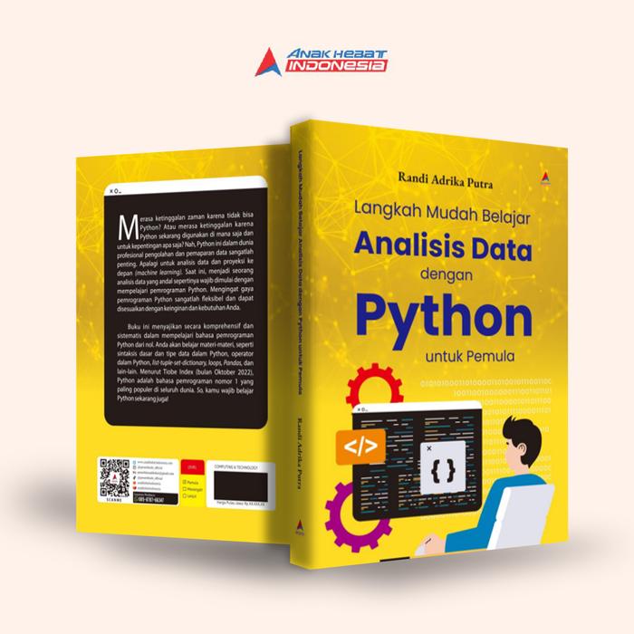 Promo Buku pemrograman langkah mudah belajar analisis data dengan ...