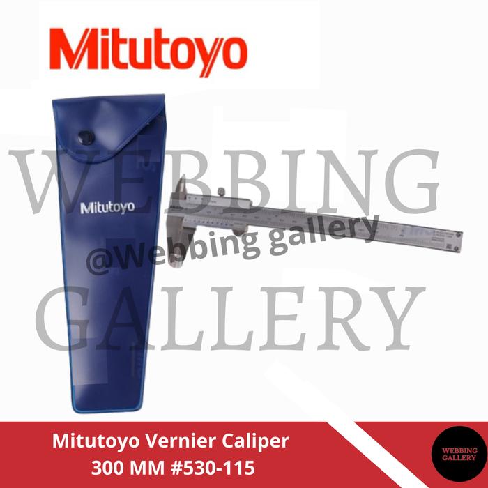 Jual Mitutoyo Jangka Sorong Vernier Caliper Mitutoyo 300mm 530-115 Original - Jakarta Pusat ...