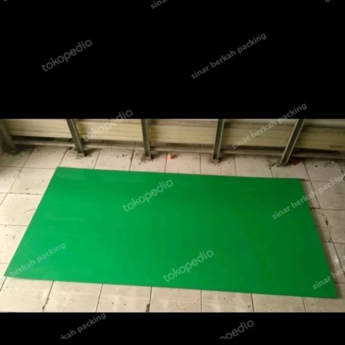 Jual Nylon sheet HDPE hijau lembaran 5mm x 100cm x 100cm - Jakarta Barat - sinar berkah packing ...